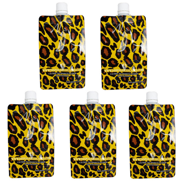 Disposable Flasks, Collapsible Bottles For Easily Toting Around Booze