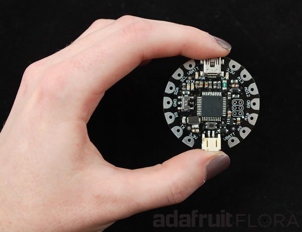 FLORA, A Open-Source Wearable Electronics Platform by Adafruit