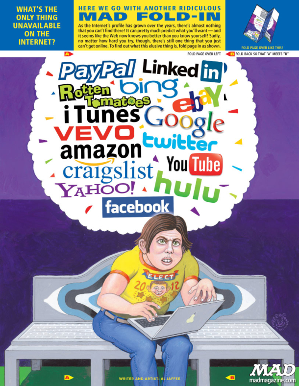 CNET Interview With Al Jaffee, Creator of the Mad Magazine Fold-In