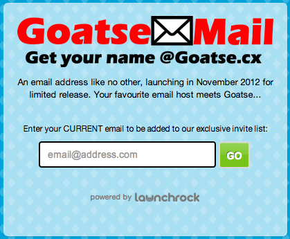 Get Your Own Goatse Email Address