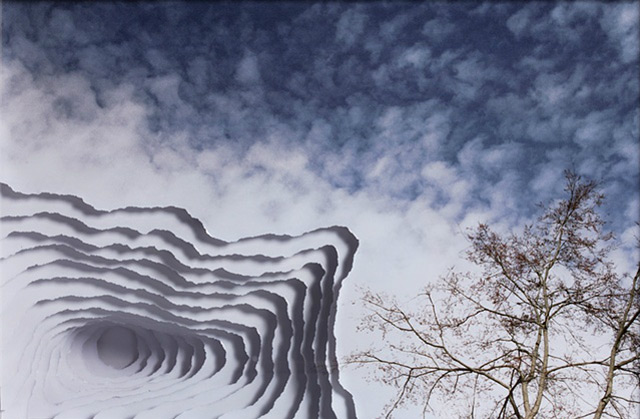 Photo Constructs, Layered Photo Sculptures by Scott Hazard