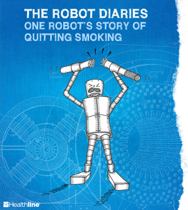 Artist Makes a Robot Comic to Inspire People to Quit Smoking
