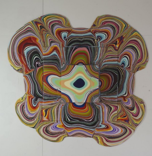 Mesmerizing Pour Paintings by Holton Rower