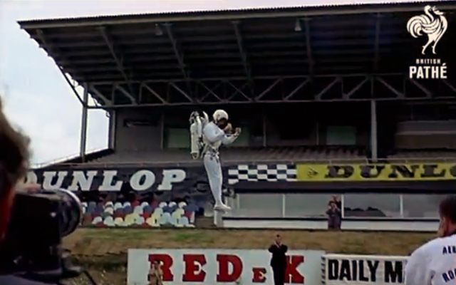 Jump Jet, Early Jet Pack Demonstration Footage (1966)