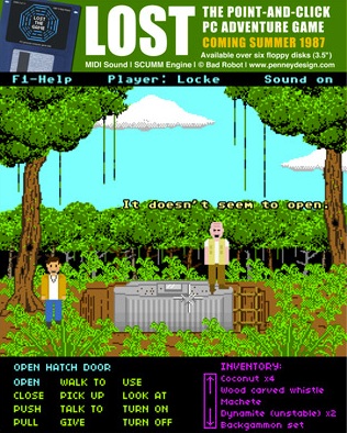 Lost As a 1987 Point-And-Click Computer Game