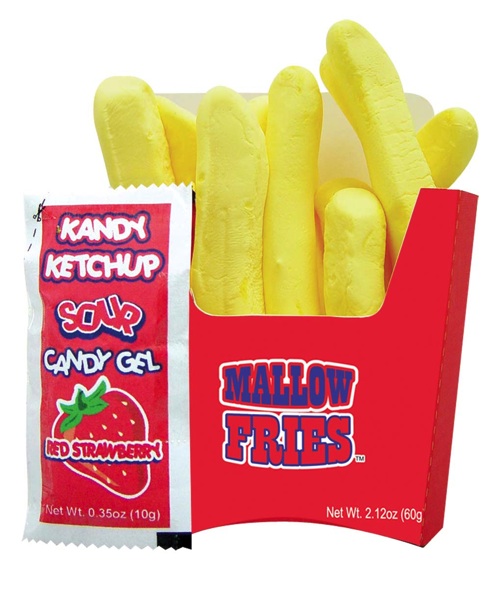 Mallow Pizza & Other Candy Food Made of Marshmallow
