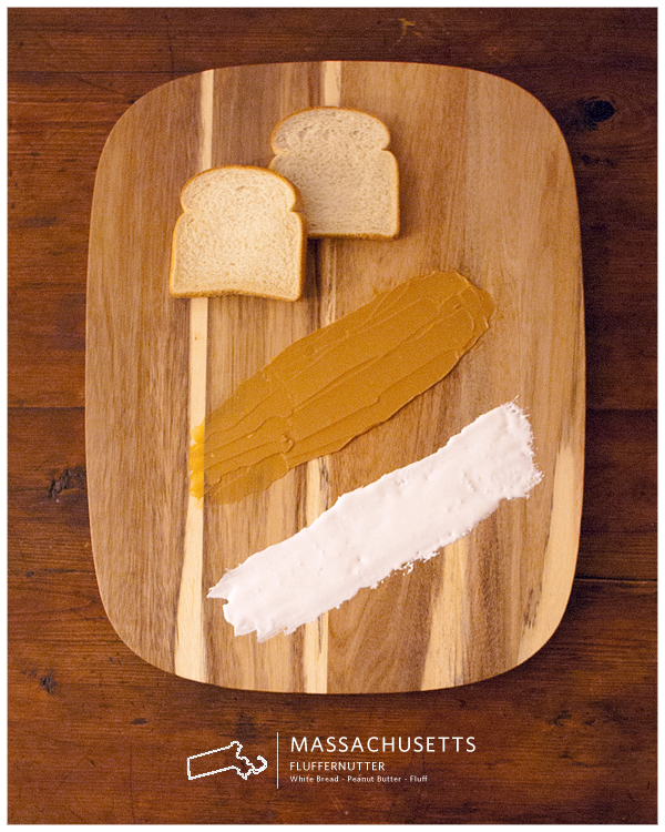 Stately Sandwiches, A Deconstructed State Sandwich Project