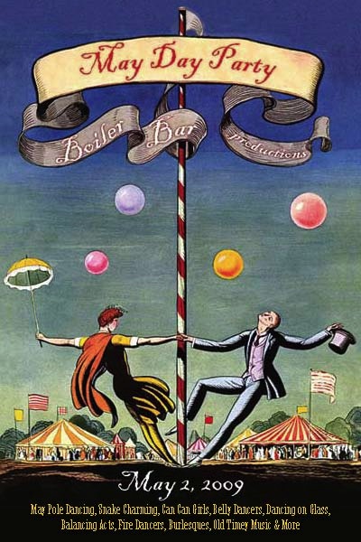 May Day Party, A Fundraiser For The Golden Mean & The Boiler Bar Theater