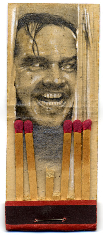 More Matchbook Drawings by Jason D’Aquino