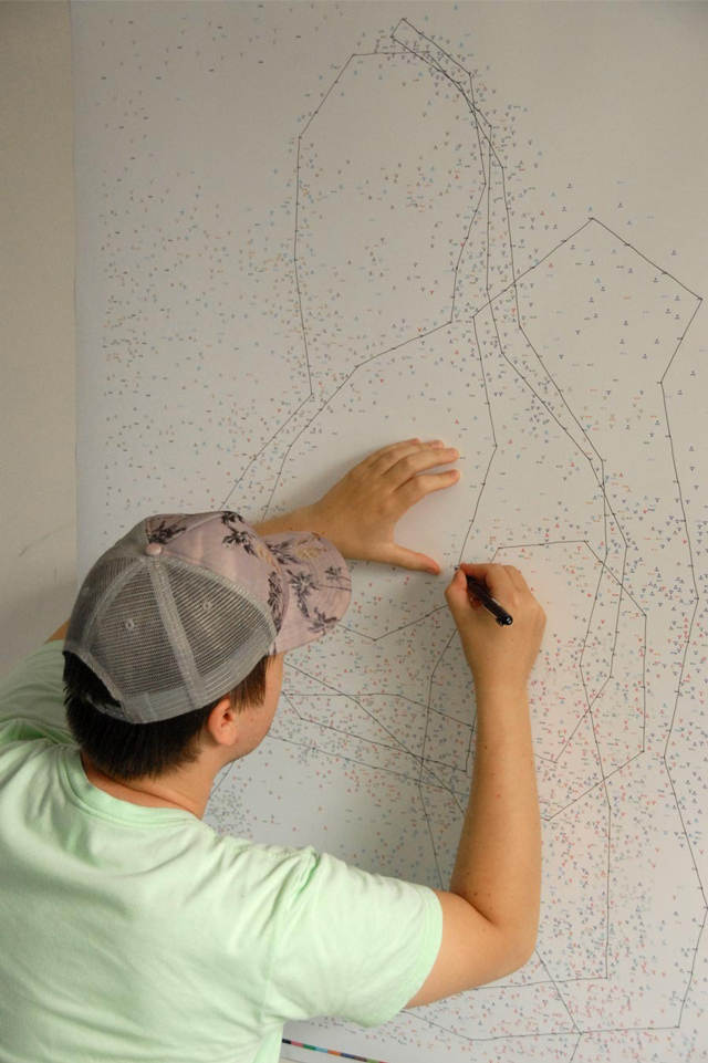 The World's Most Complex Connect The Dots Drawing With 6,239 Dots