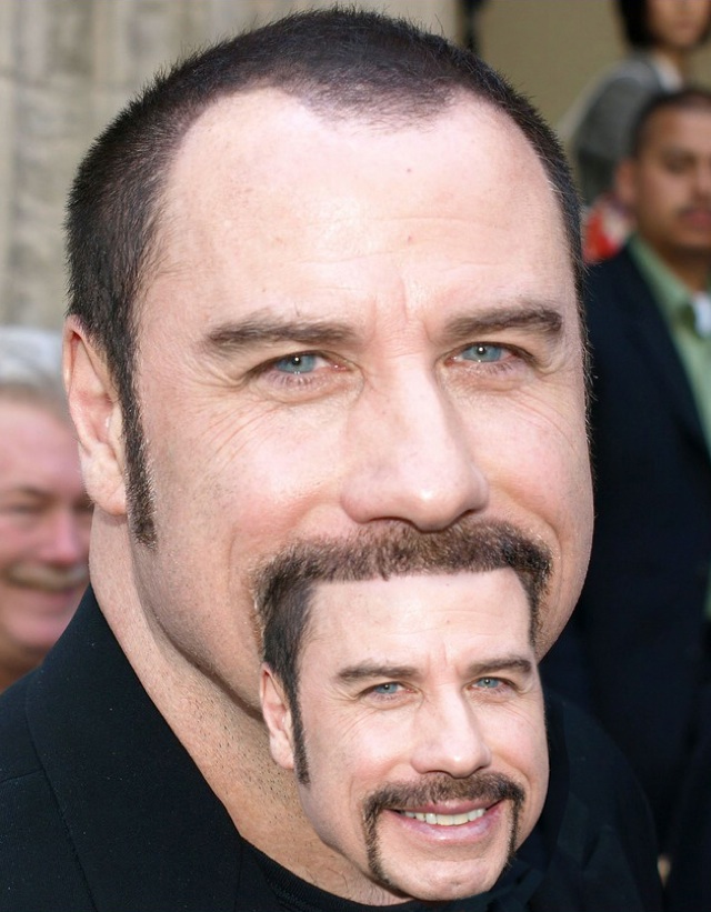 Moustair, Disturbing Photos of Men's Moustaches As Their Own Hair