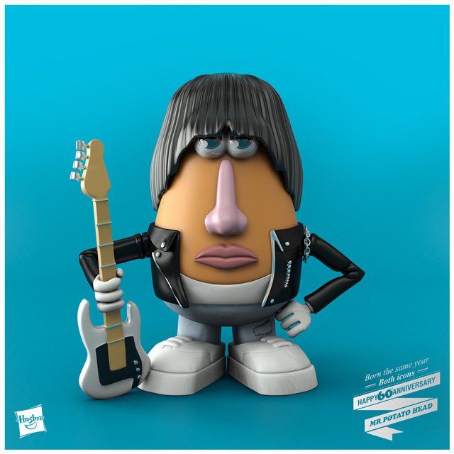 Famous Personalities as Mr. Potato Head
