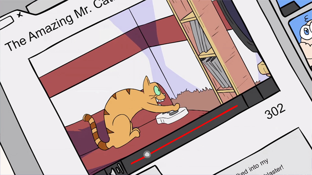 Mr. Cat, An Animated Adventure About a Cat Becoming Famous via The Internet
