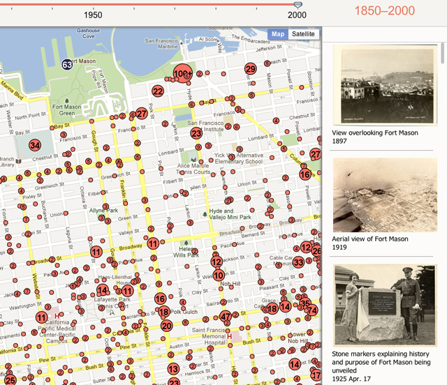 Old S.F., An Interactive Map of 16,000 San Francisco Photos Since 1850