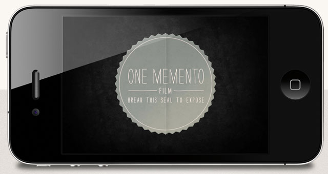 One Memento, A One-Shot Digital Camera App