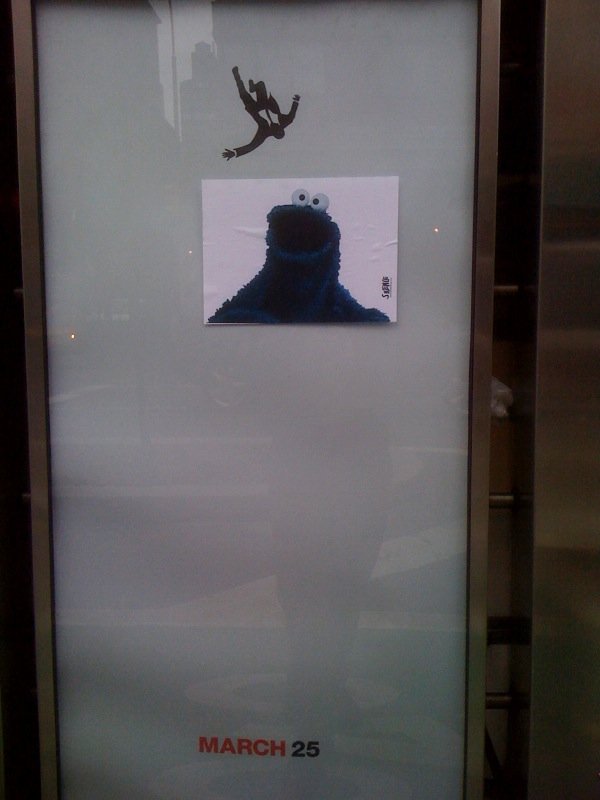 Mad Men Falling Man Street Posters Humorously Altered