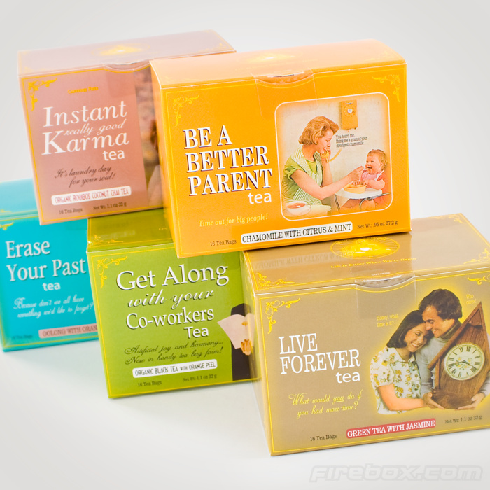 Cynical Tea Bags, A Line of Humorously Packaged Teas