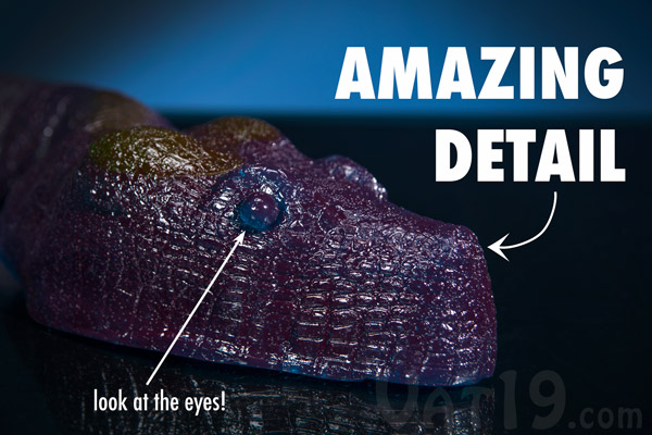 A 26-Pound Edible Gummy Party Python