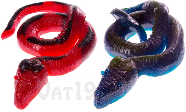 A 26-Pound Edible Gummy Party Python