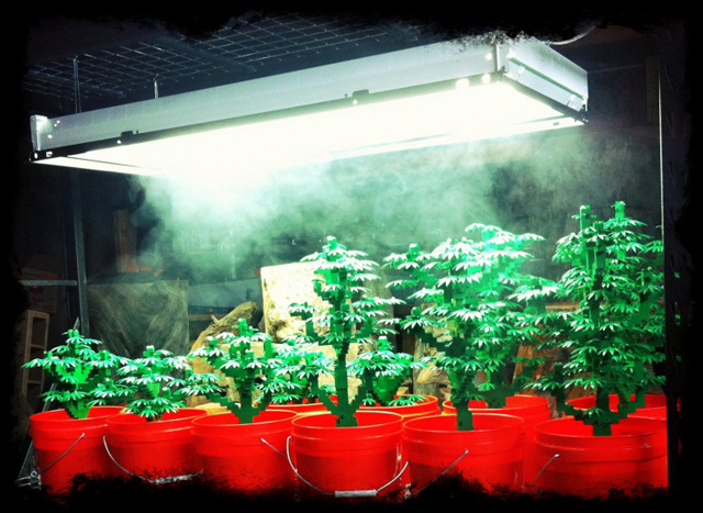 Indispensable: Art by the Ounce, A LEGO Marijuana Art Exhibition