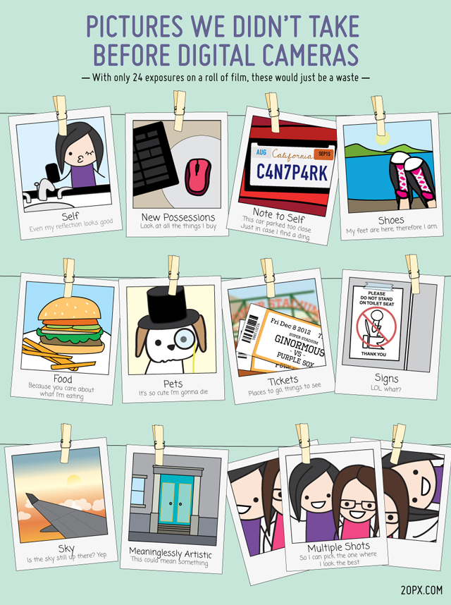 Pictures We Didn’t Take Before Digital Cameras