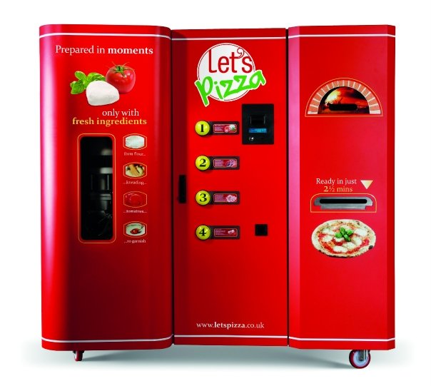 Pizza-Making Vending Machine