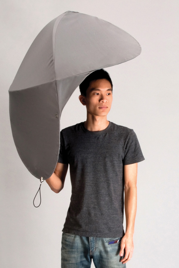 Rain Shield, A Clever Redesign of the Umbrella