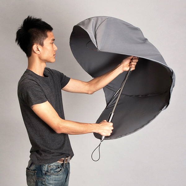 Rain Shield, A Clever Redesign of the Umbrella