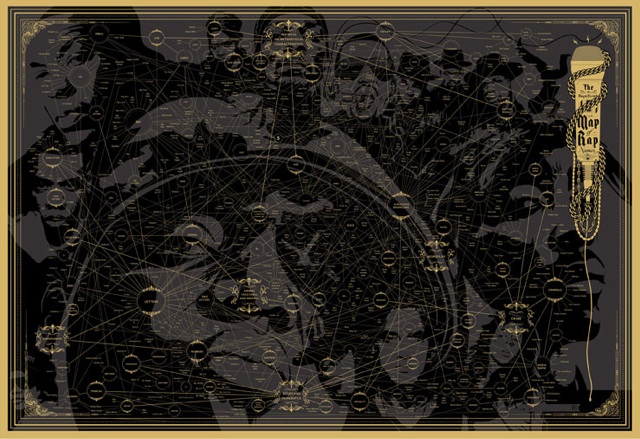 The Magnificent Map of Rap Names