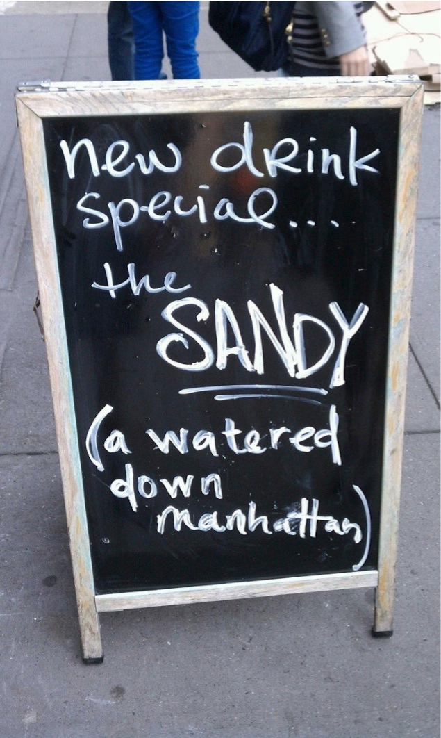 New Cocktail: The Sandy, A Watered Down Manhattan
