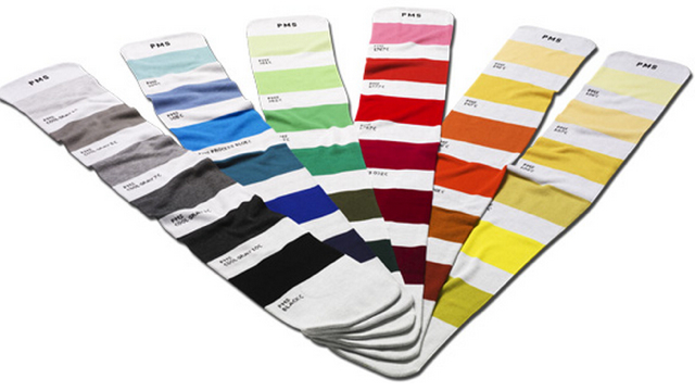 Scarves That Look LIke Pantone Color Swatches