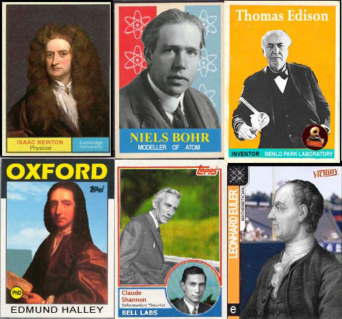 Scientist Trading Cards