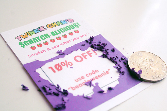 Make Your Own Scratcher Tickets