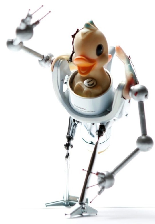 Cyber Sculptures, Charmingly Odd Robot Figures by Himatic