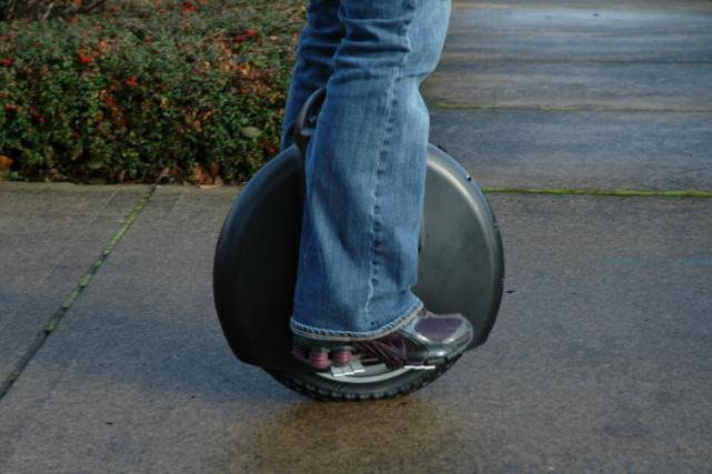 Solowheel, An Electric Gyro Stabilized Unicycle