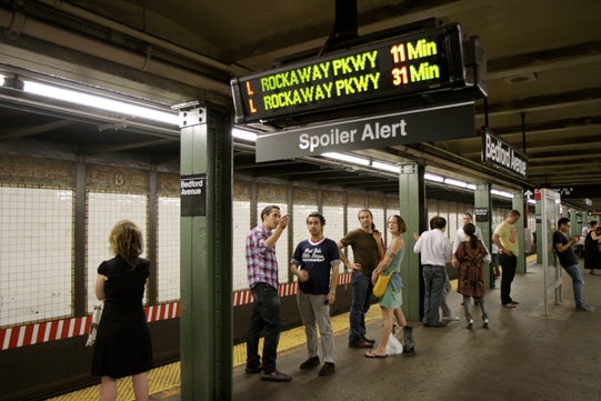 New York Subway Spoiler Alert Signs Help Preserve Spirit of Adventure