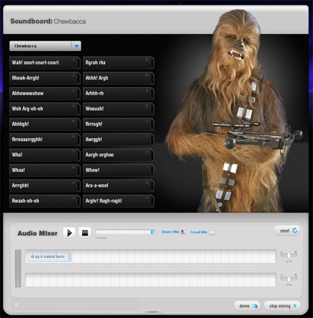 Star Wars Soundboards Launched, Remix a Wookie