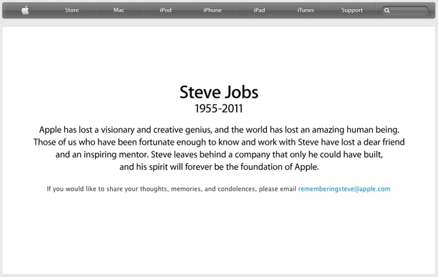 Steve Jobs (1955-2011), Co-Founder of Apple