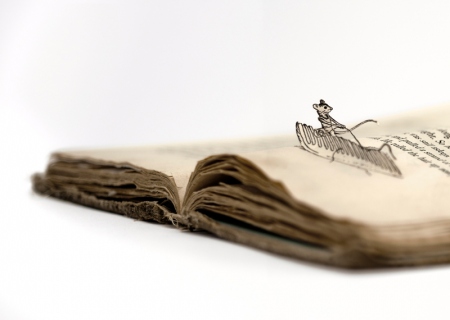 Children's Book Cut-Out Art By Thomas Allen