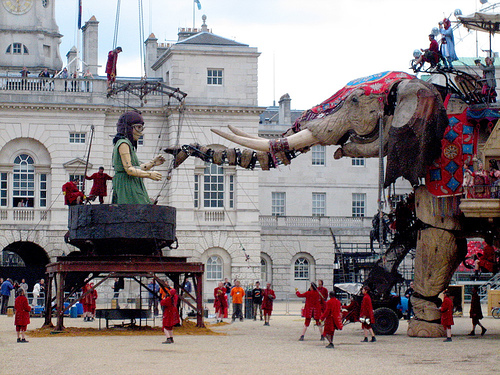 Royal de Luxe Brings The Sultan's Elephant To London