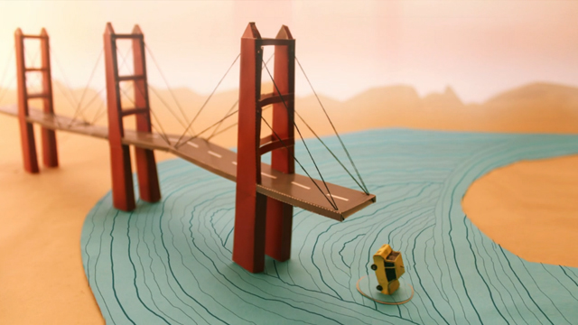 Tap To Retry, A Papercraft Stop-Motion Animated Short by Neta Cohen