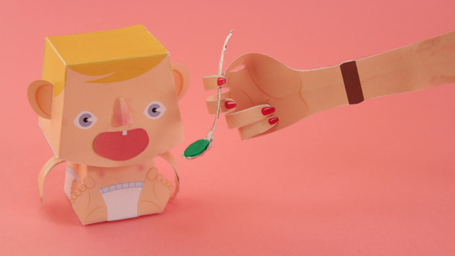 Tap To Retry, A Papercraft Stop-Motion Animated Short by Neta Cohen