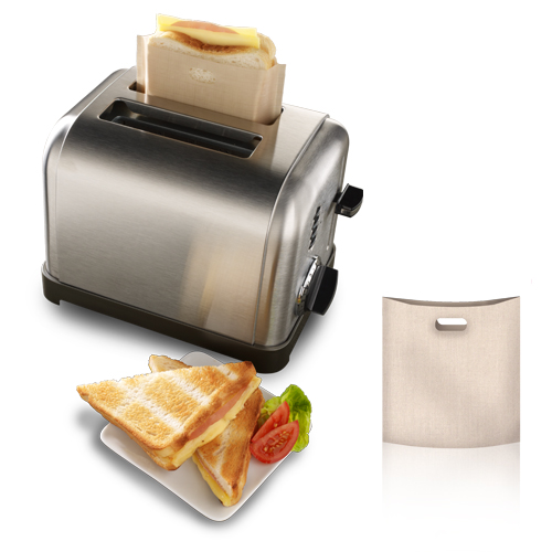 Toastabags, Reusable Sleeves to Make Pop-up Toaster Grilled Cheese ...