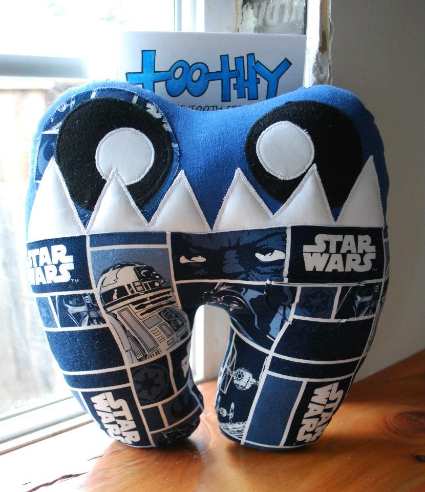 Toothy The Tooth Ferry Pillow & Illustrated Story Book