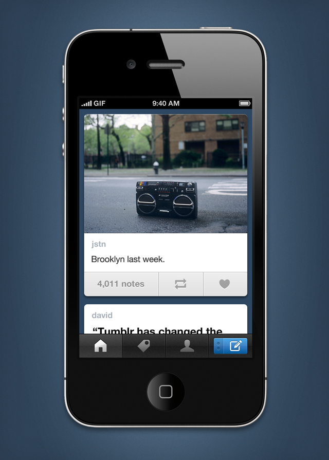 Tumblr Releases a Completely Revamped iOS App