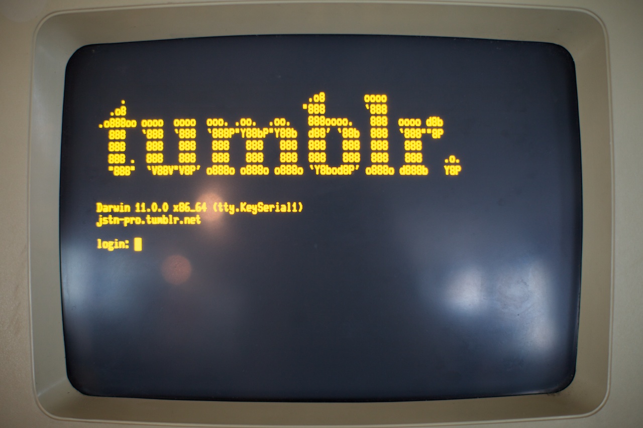 How to Connect a Vintage VT220 Terminal to a Mac Pro