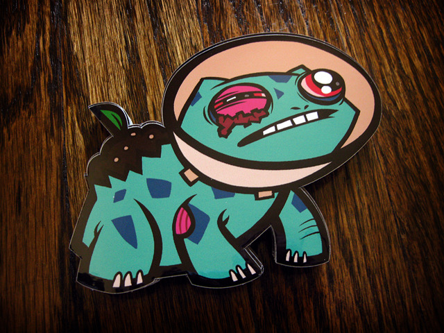 Injured Pokémon Starter Set Sticker Pack by Jublin