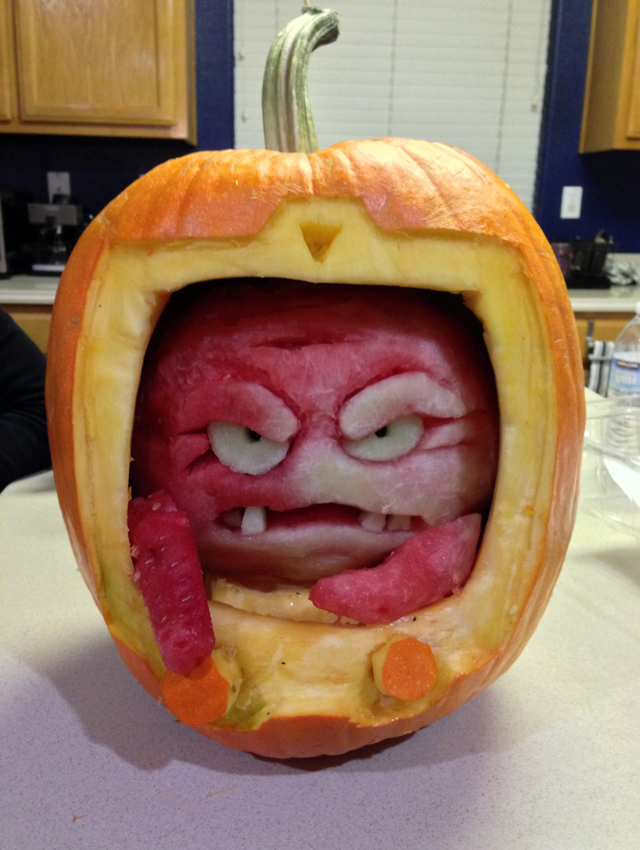 Krang O' Lantern, A Teenage Mutant Ninja Turtles Themed Watermelon ...