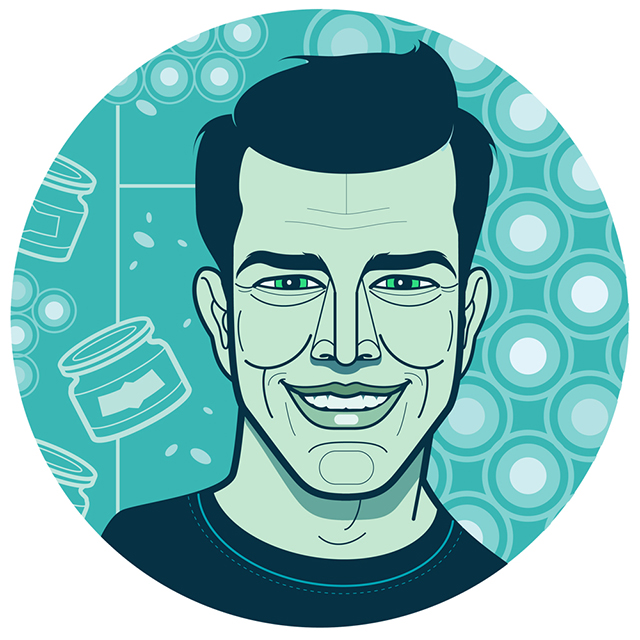 Illustrated Portraits of Secondary TV Characters by Graham Erwin