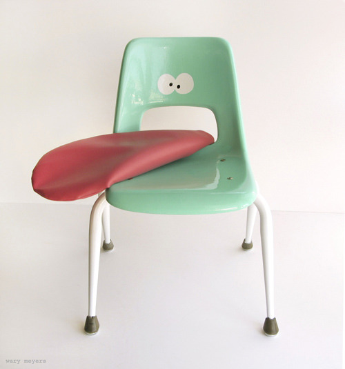 Anthropomorphic Tongue Chair by Wary Meyers